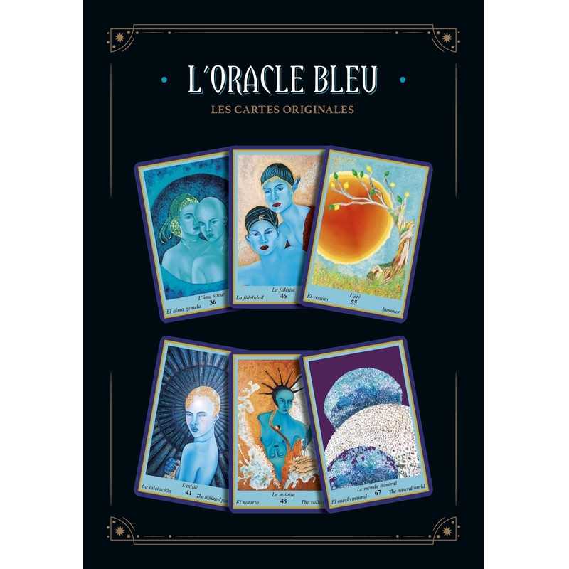 Coffret de l'Oracle Bleu et autres Oracles et Tarots chez Mandala