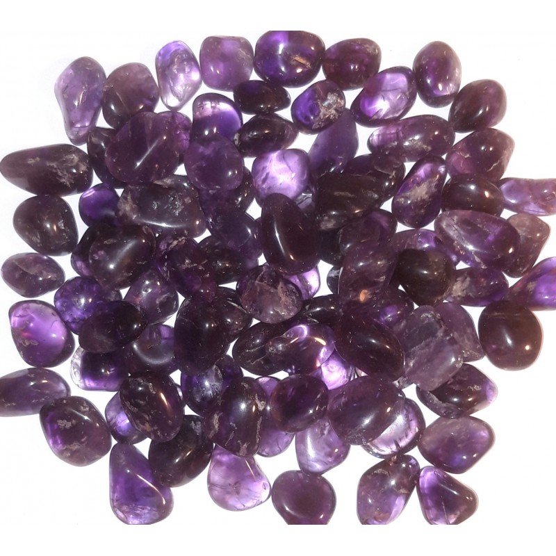Amethyst Tumbled Stones Large Sizes