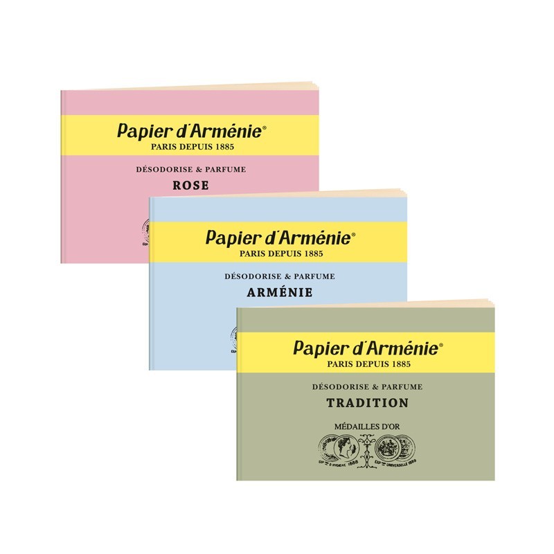 Armenian Paper Scent Pack Try the 3 Notebooks